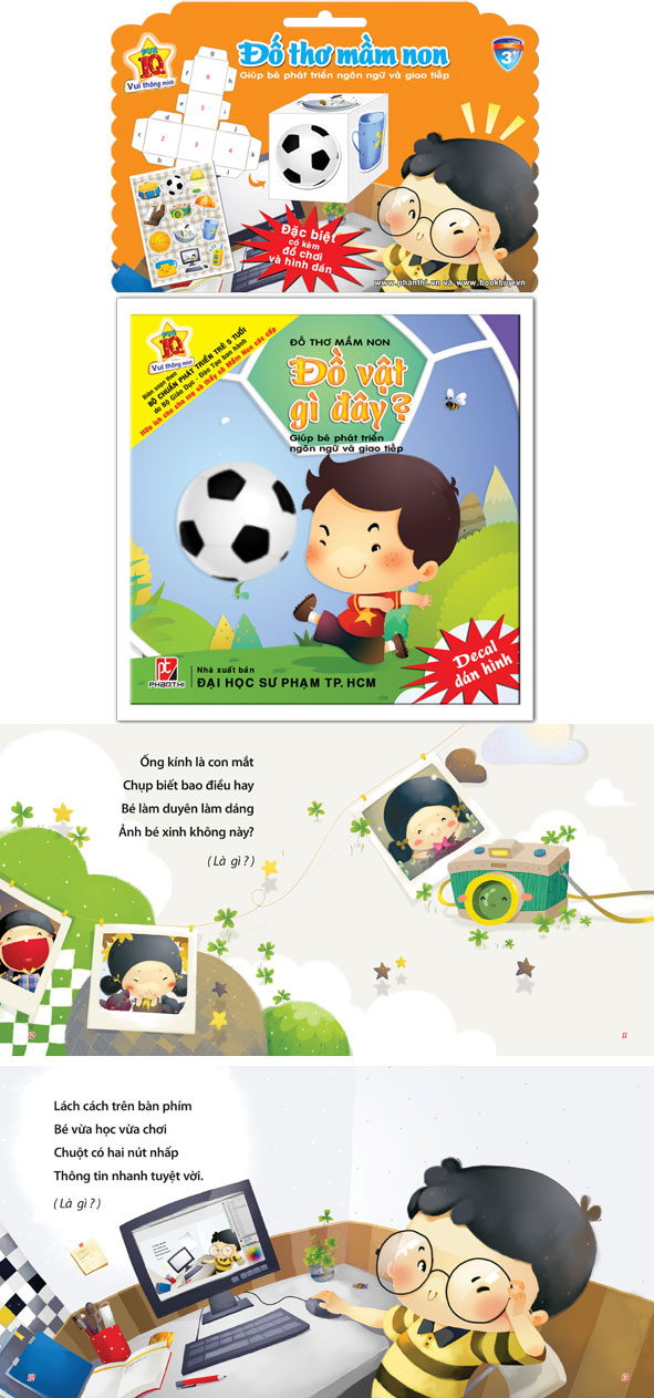 Đố Thơ Mầm Non - Đồ Vật Gì Đây ? | BookBuy.vn